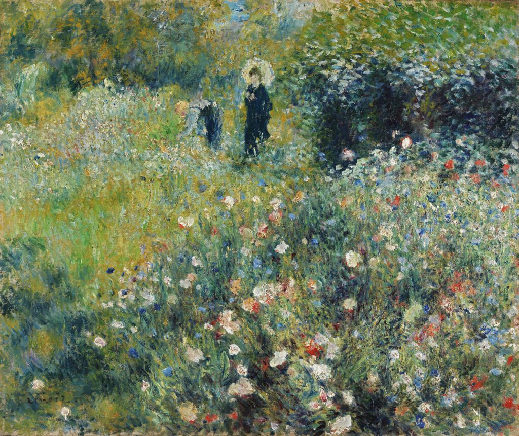 "Woman with a Parasol" by Pierre-Auguste Renoir | Daily Dose of Art