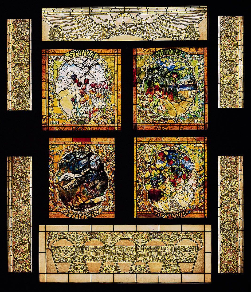 four-seasons-louis-comfort-tiffany – Daily Dose of Art