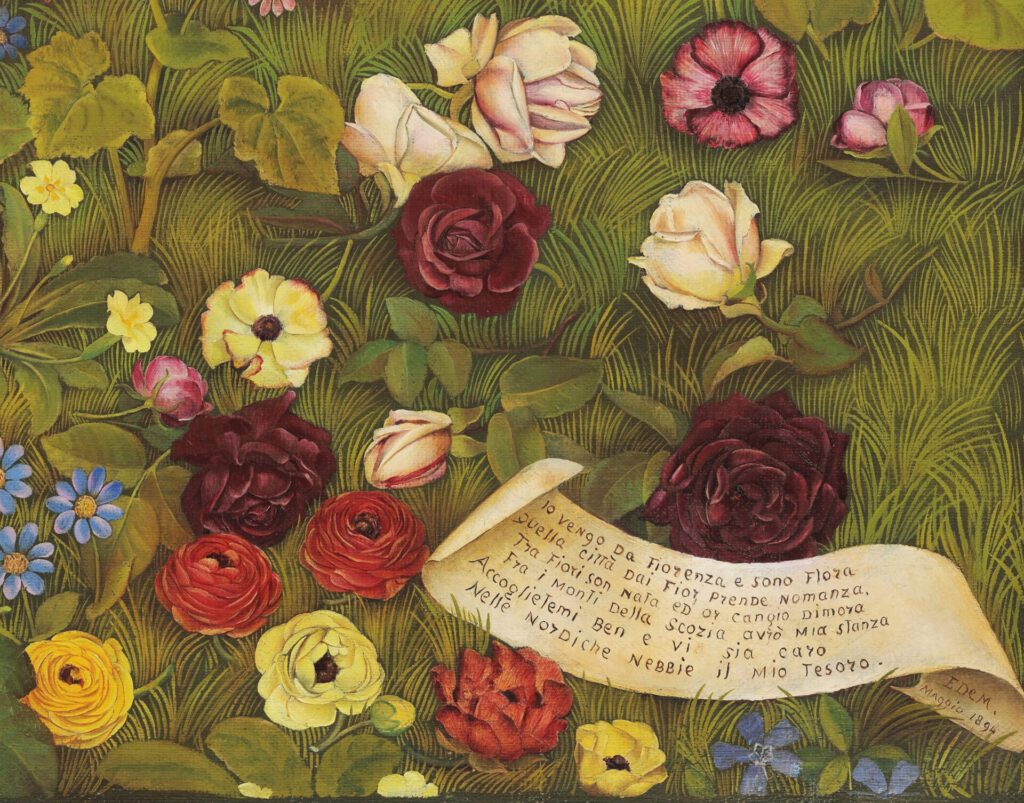 “Flora” by Evelyn De Morgan – Daily Dose of Art